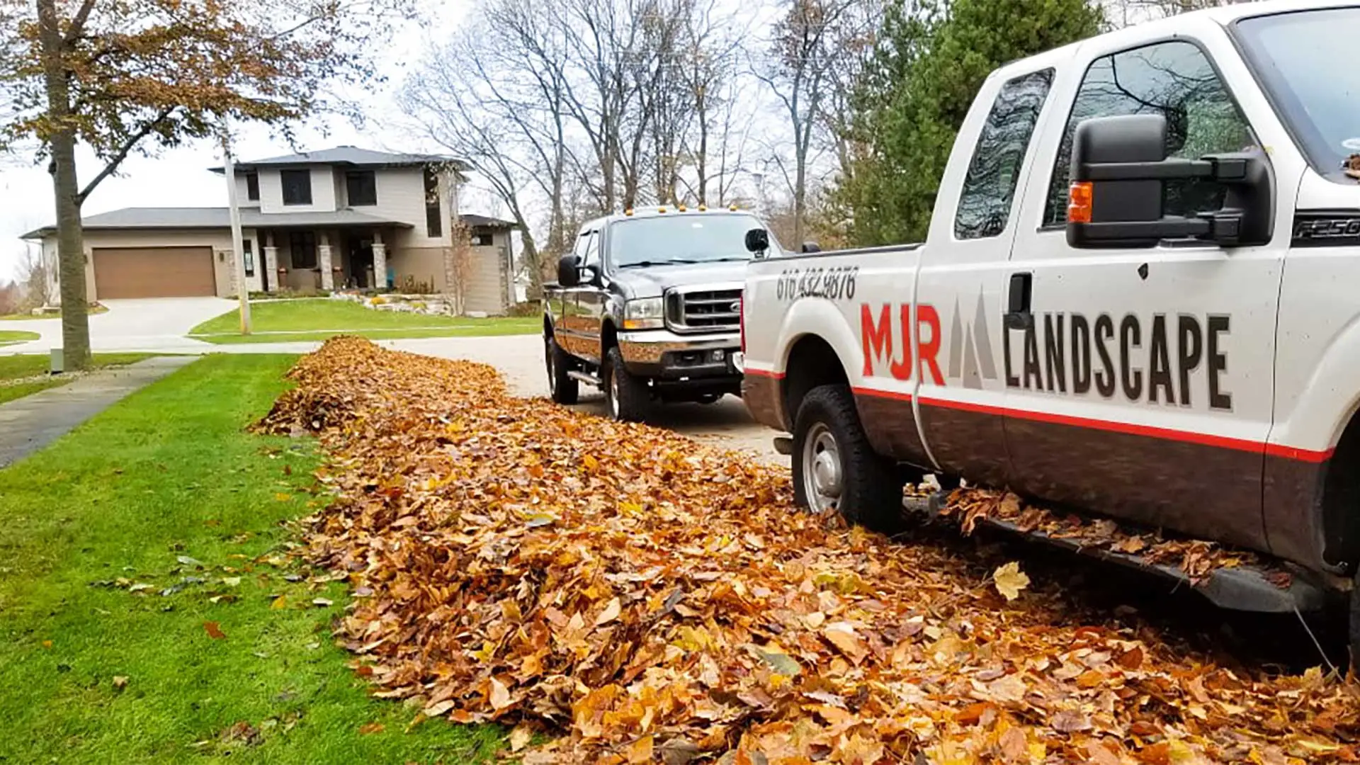 Leaf Services Pickup | MJR Landscape